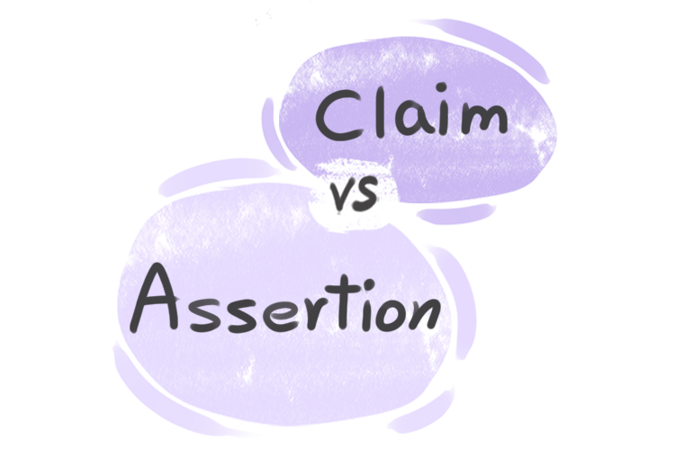 What is the difference between 'claim' and 'assertion'? | LanGeek What is the difference between 'claim' and 'assertion'? | LanGeek