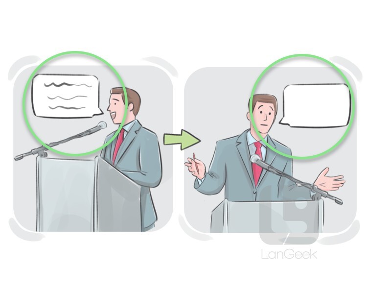 Definition & Meaning of "Go blank" | LanGeek