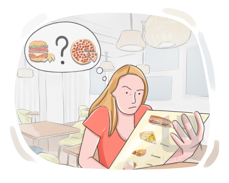 Definition & Meaning of "Undecided" | LanGeek