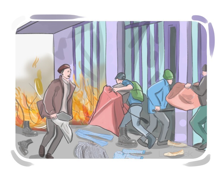 Definition & Meaning of "Plunder" | LanGeek