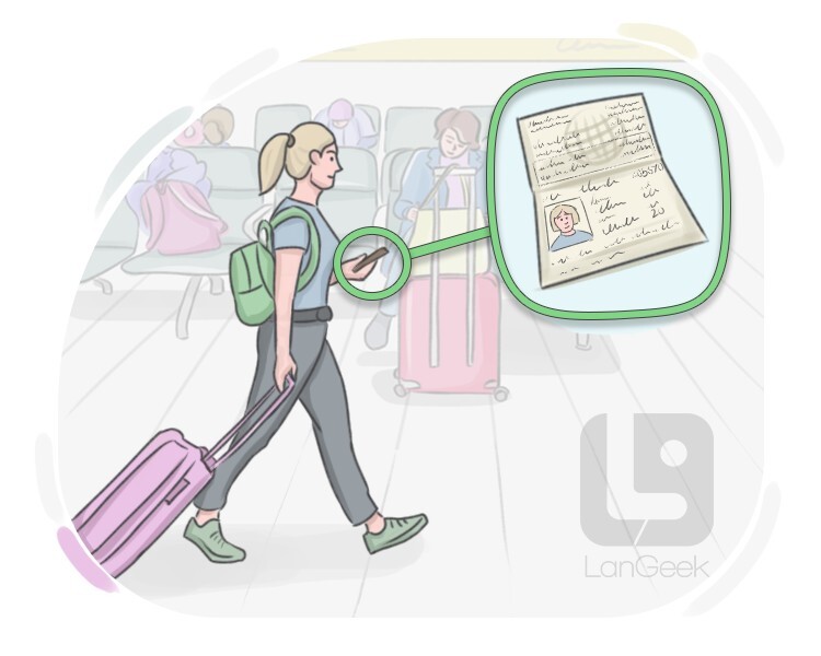 Definition & Meaning of "Pass" | LanGeek