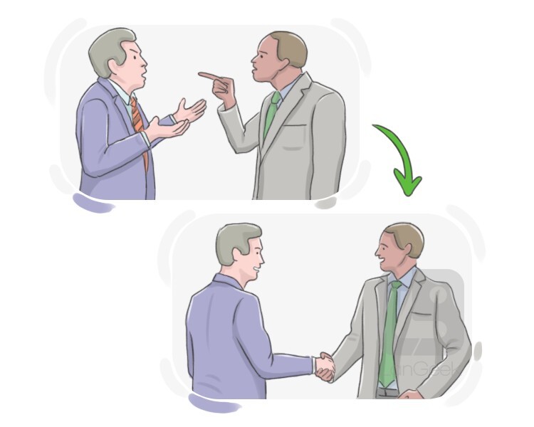 Definition & Meaning of "Reconcile" | LanGeek