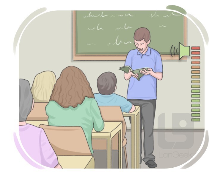 Definition & Meaning of "Out loud" | LanGeek