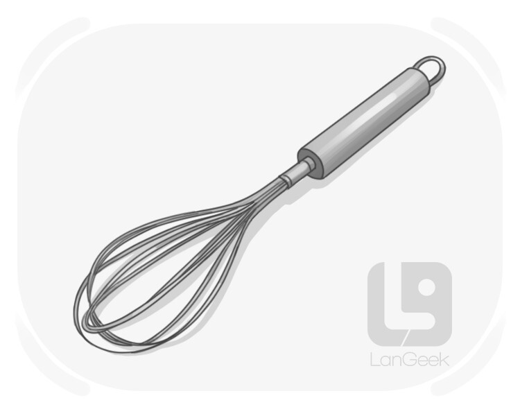 Definition & Meaning of "Eggwhisk" | LanGeek