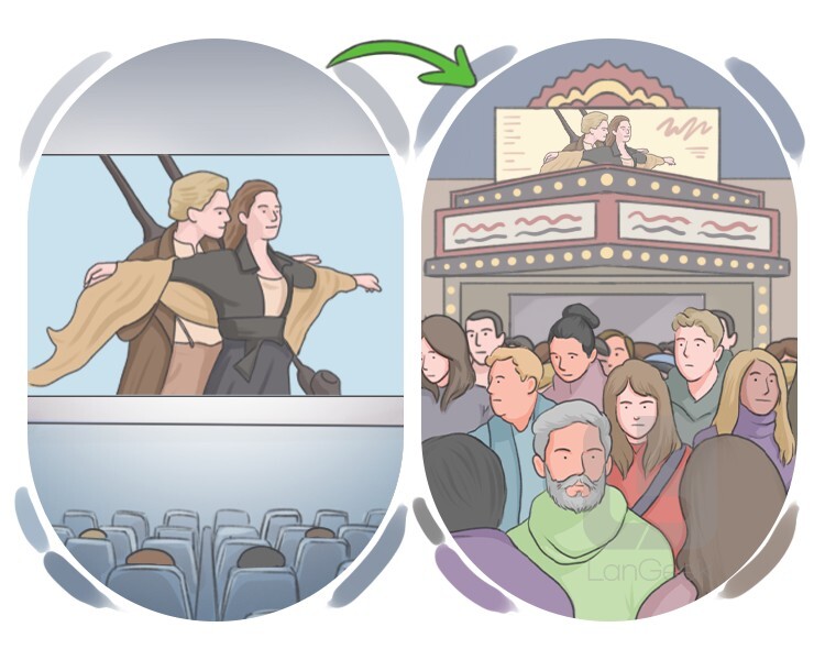 Definition & Meaning of "Pile out" | Picture Dictionary